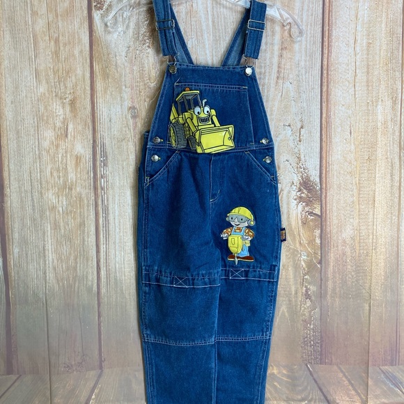 Bob The Builder | Bottoms | Vintage Bob The Builder Denim Overalls Kids ...